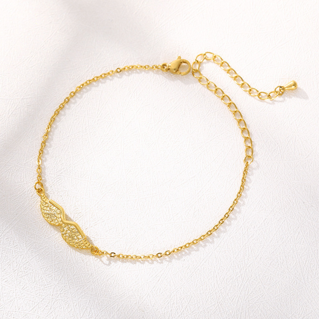 HAZEL | Angel Wing Bracelet – Olivia & Hazel
